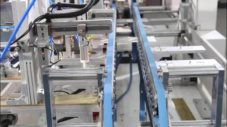 Saili Automatic Magnet Sticking Machine For Rigid Gift Box Making,High ...