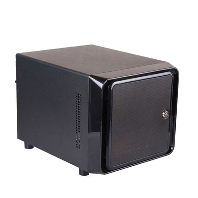 恒煜 黑群辉NAS系统小主机家用920 华擎J3455ITX小路由益衡1U电源千兆蜗牛星际硬盘热插拔盘位NAS网络存储