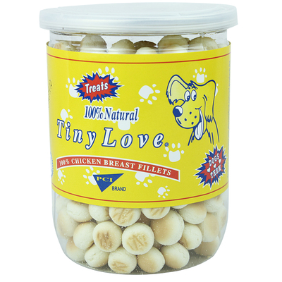 饼干100g桶装小馒头训练零食