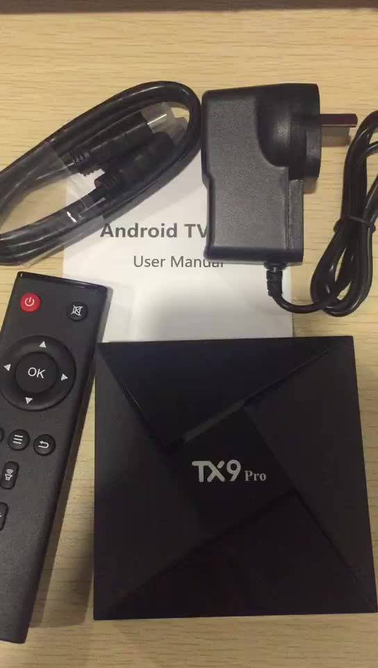 Tx9 Pro Android Tv Box With 3gb 32gb Ddr4 S912 Android 7.0 4k Smart Tv ...