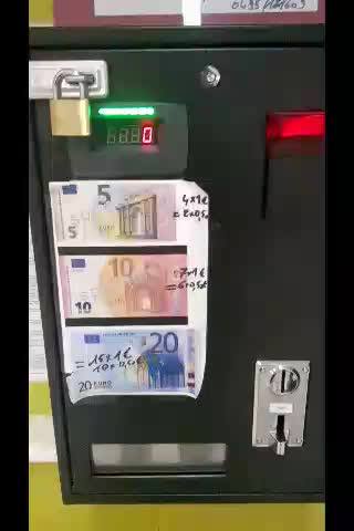Wall Mounted Money Bill Exchange Coin Change Machine For Sales - Buy ...