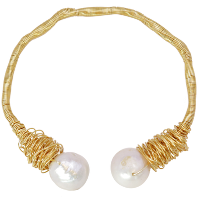 异形不规则手圈精致天然淡水珍珠