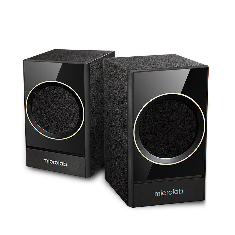 Microlab/麦博M400电脑音响低音炮2.1台式多媒体音箱笔记本音响_虎窝淘