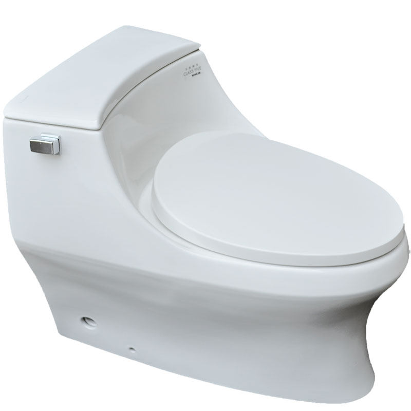 科勒卫浴马桶坐便器连体静音节水圣拉菲尔座便器家用 K-8688T-S-0_虎窝淘