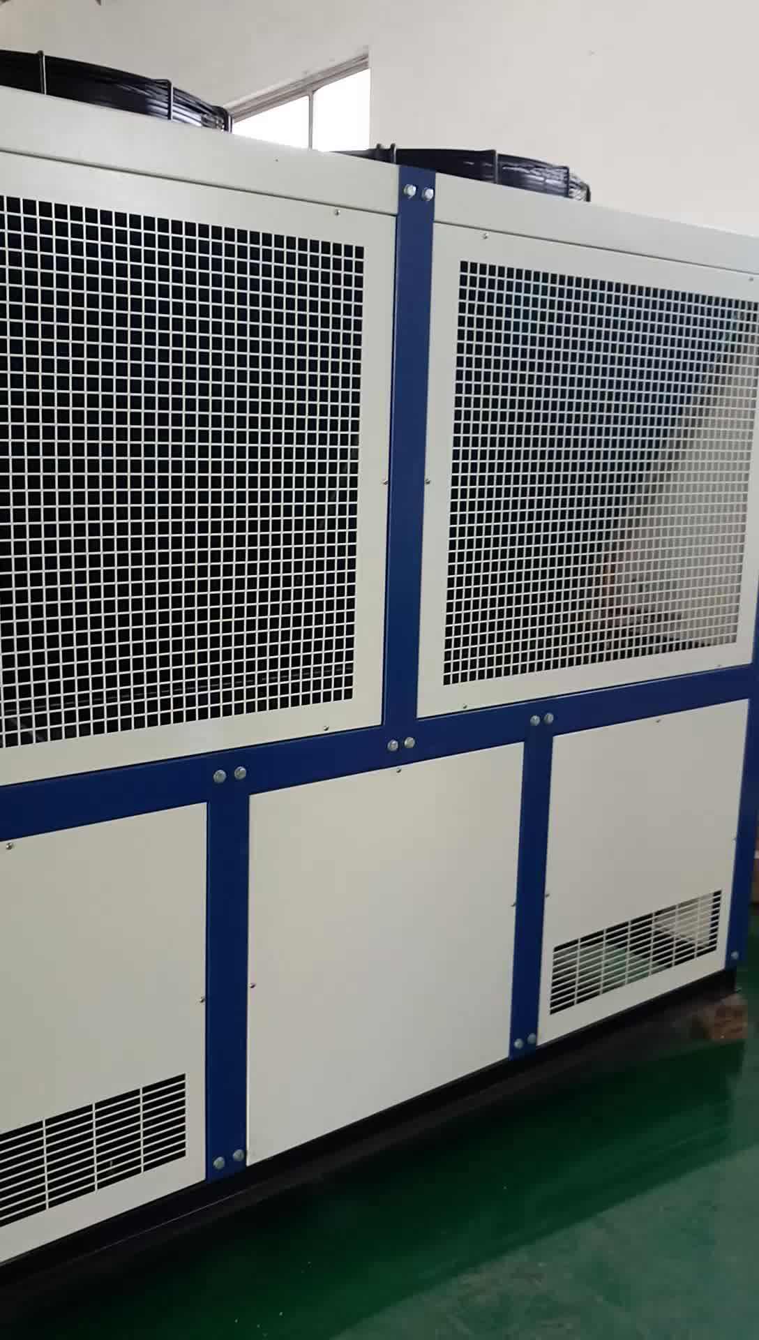 100kw Cooling System 30tons 40hp Industrial Air Cooled Water Chiller ...
