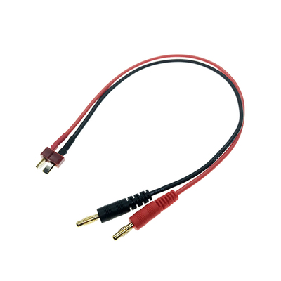 b6充电器转接线插头trx4mm香蕉