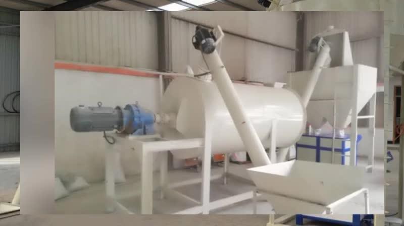 Mini Dry Ready Mix Powder Mixer With Inside Decoration Mortar Mixing ...