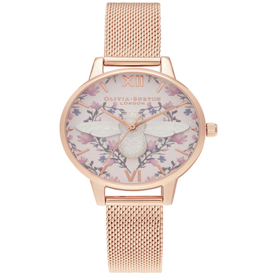 樱花爱心女士蜜蜂手表