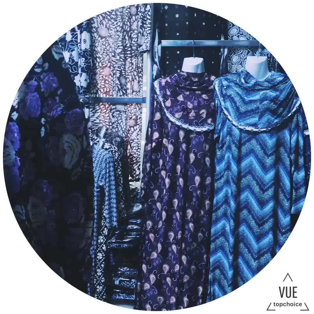 Traditional Islamic Ethnic Clothing Women Muslim Dress Prayer Abaya ...