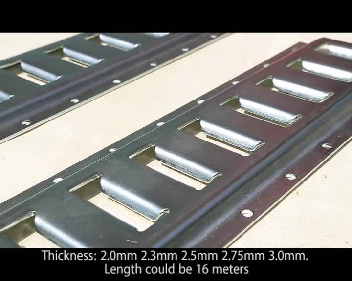 Eb4007 Steel F Track Cargo Control Track 2.5mmx10feet F Track - Buy F ...