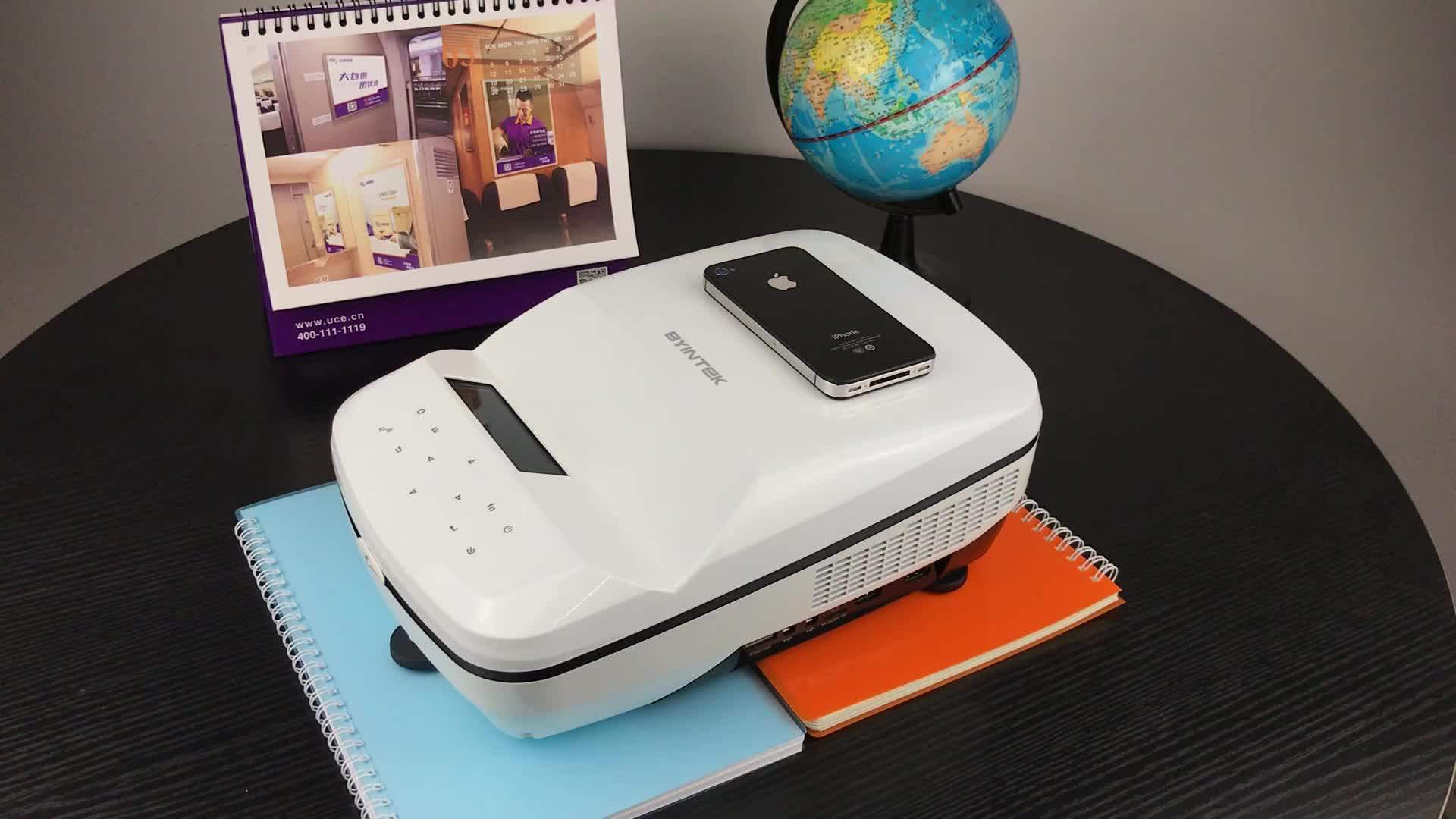 Ultra Short Throw Ratio=0.1/100inch 1080p Dlp Android Os Education Data ...