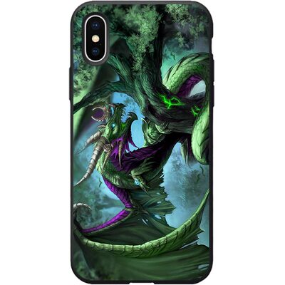 WOW防摔iPhoneXs适用11/12/13/14苹果15ProMax手机壳7魔兽世界8玻璃XR龙华为荣耀OPPO小米VIVO安卓硅胶保护壳