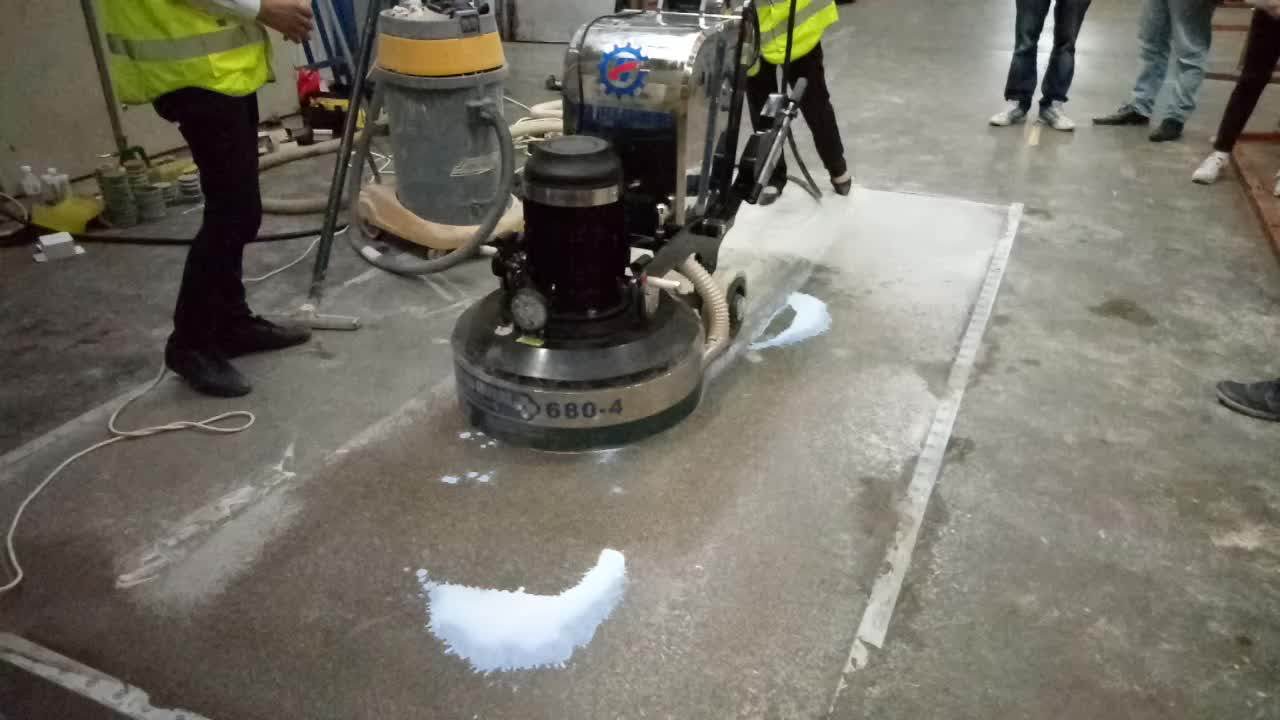 Disc Stone And Terrazzo Floor Grinder Machine For Concrete - Buy Floor ...