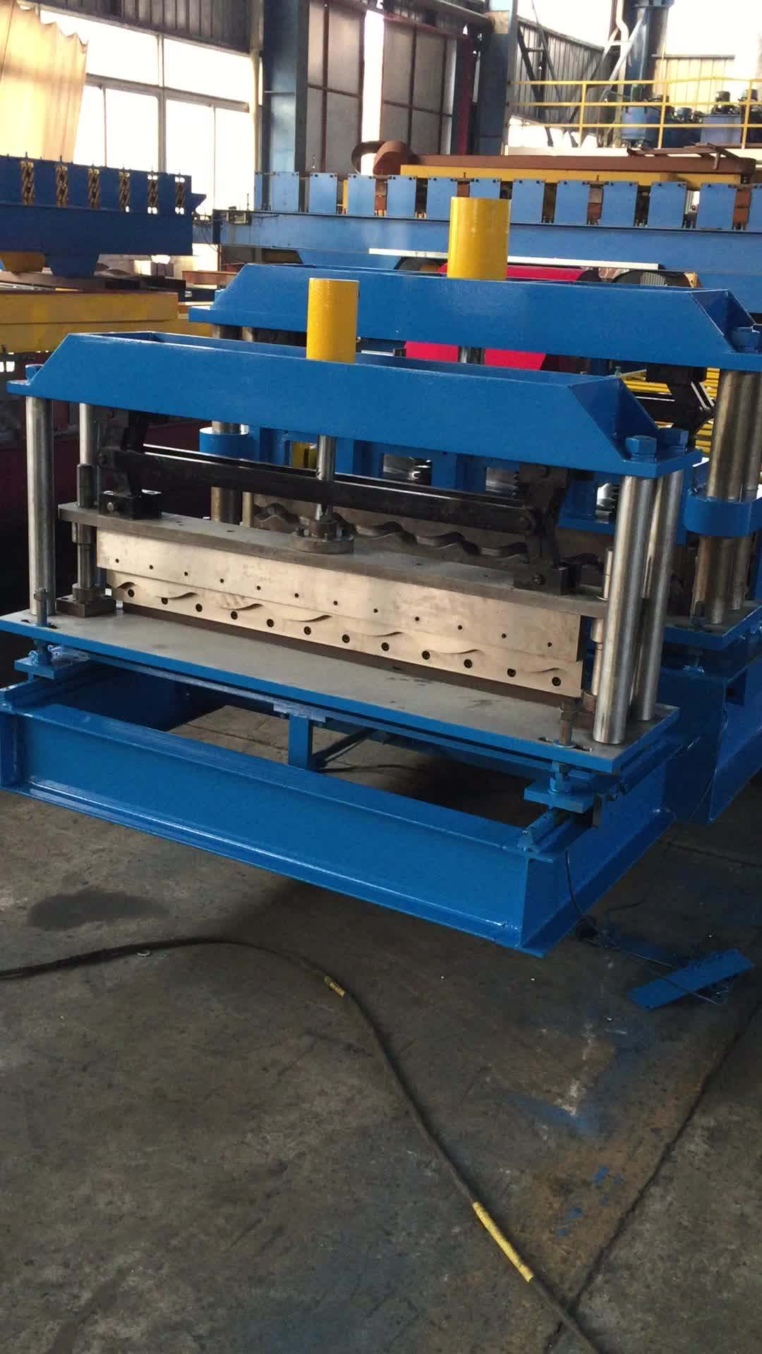 New Automatic Hydraulic Glazed Tile Roll Forming Machine - Buy ...