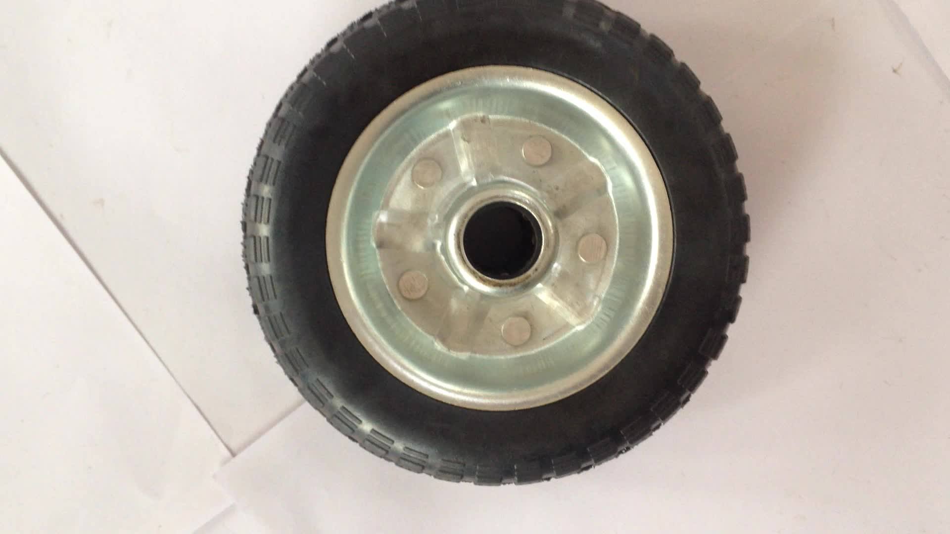 Small Rubber Wheel With Bearings Trolley Moving Rubber Scaffolding ...