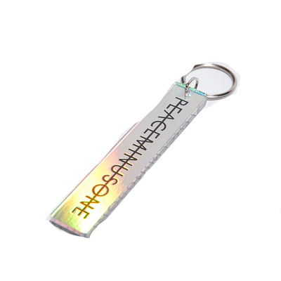 GD权志龙同款PMO钥匙扣peaceminusone镭射钥匙扣圈挂件挂饰配饰潮