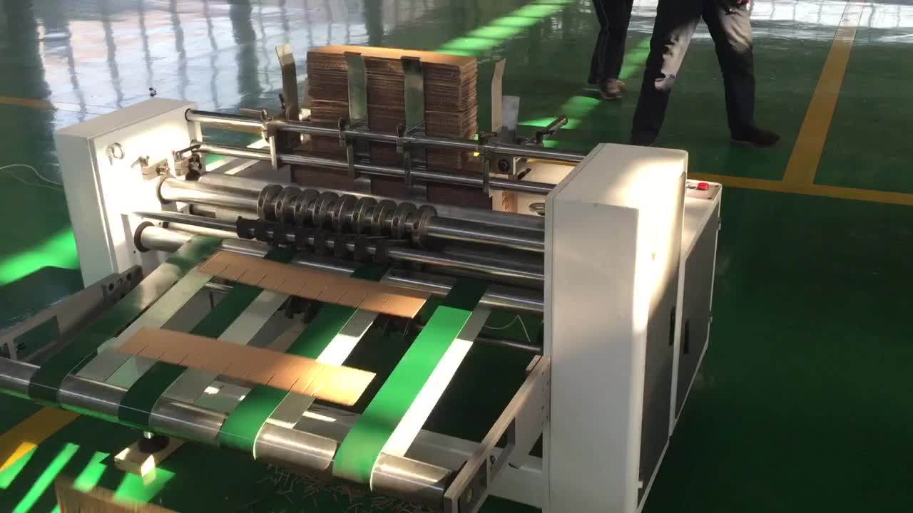 Automatic Corrugated Paper Board Partition Slotting Machine/corrugated ...