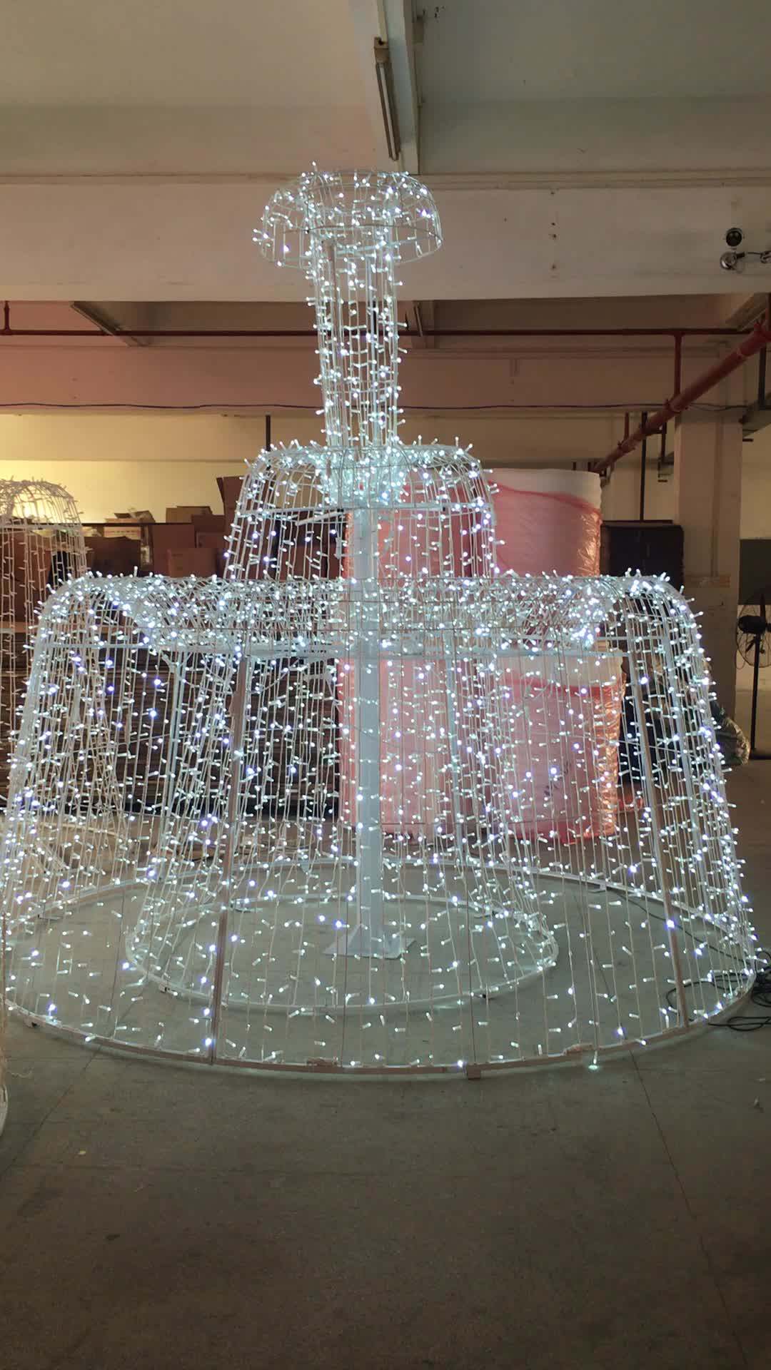 Dynamic State Shining Led Fountain Light Up Motif Light - Buy Dynamic ...