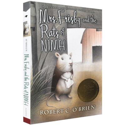 英文原版 Mrs. Frisby and the Rats of NIMH 尼姆的老鼠 费里斯比太太 纽伯瑞金奖