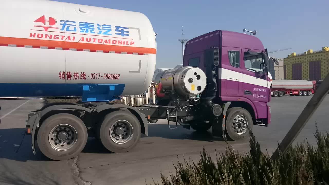 Flammable Liquid Semi-trailer / Fuel Tanker Trailer On Sale For Diesel ...