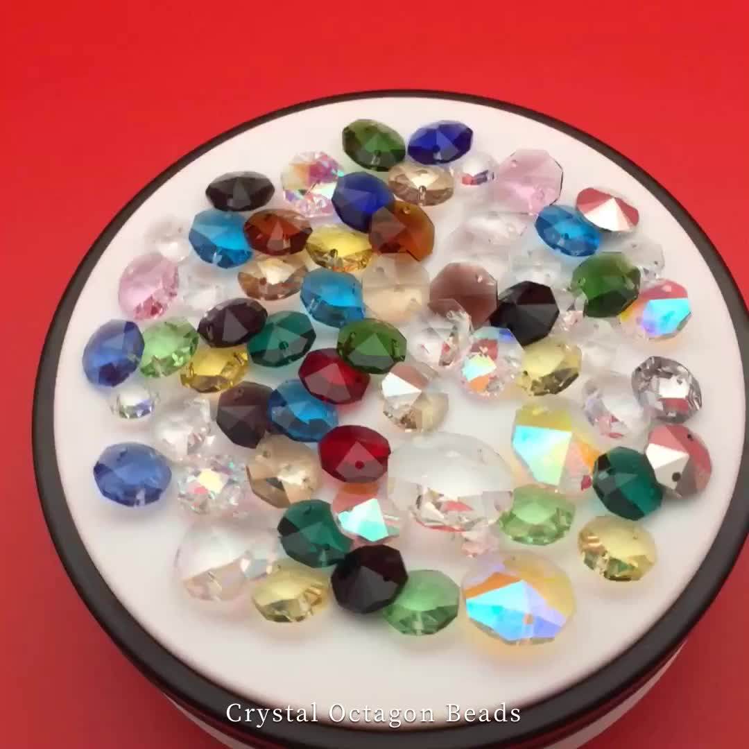 Factory Direct Supply 30mm 40mm Seven Color Crystal Ball Crystal Drop ...