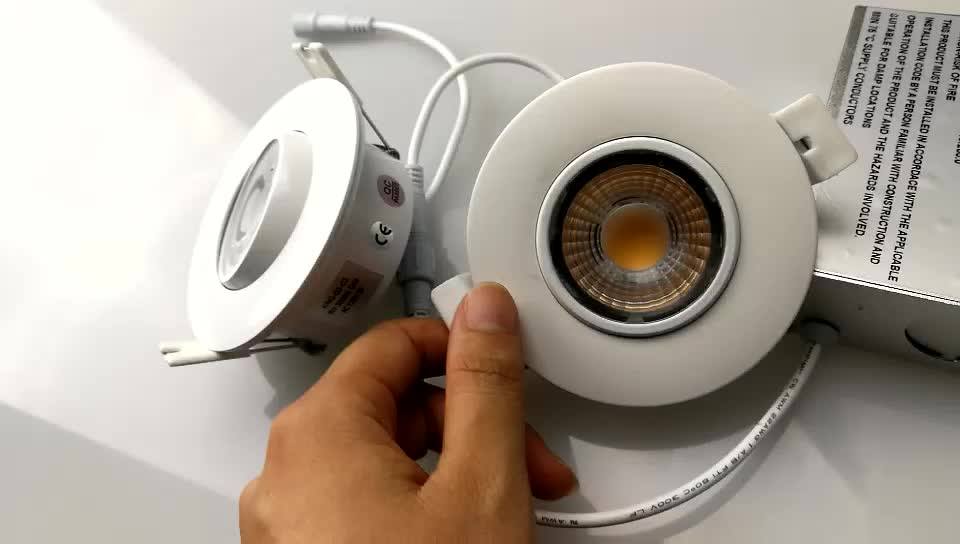 Recessed Led Can Lights 3 Inch Spot Gimbal 8w 12w - Buy Recessed Led 3 ...