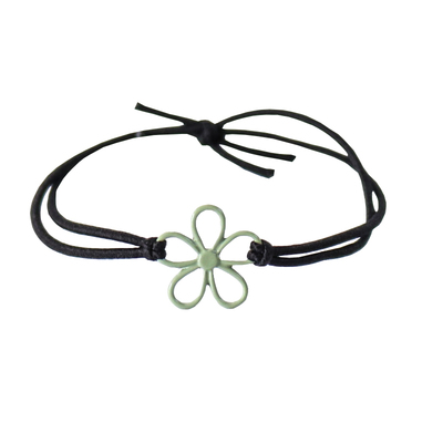 小花镂空ins发绳扎马尾头饰品