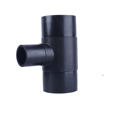 PE对接变径三通 异径32 40 50 63 75 90 110 125PE对焊自来水管件