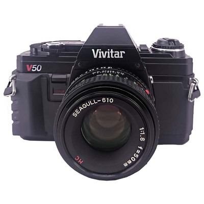 全新库存vivitarv50海鸥单反摄影