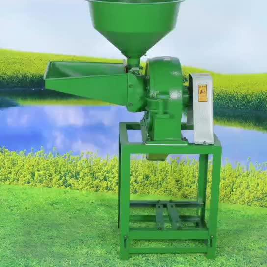 Multifunctional Small Scale Grain Wheat Rice Maize Corn Bean Milling ...