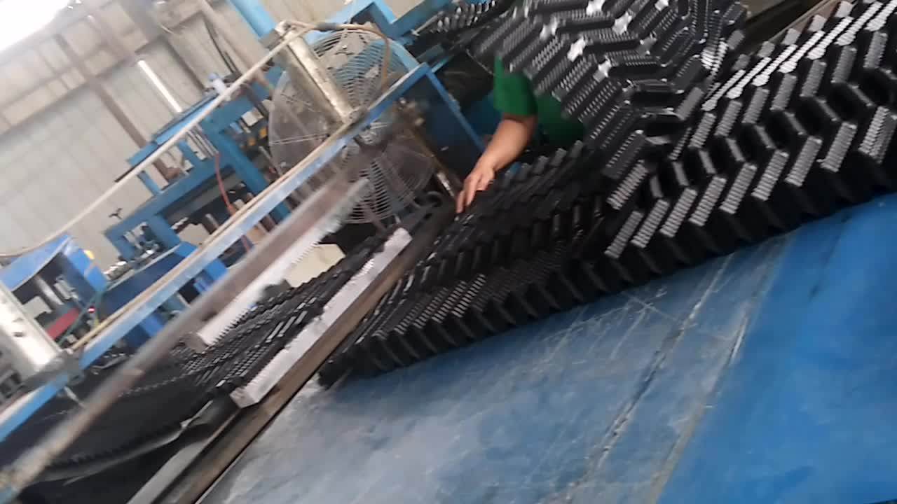 Pp/pvc Filler Pvc Corrugated Fills For Cooling Tower Waste Water ...