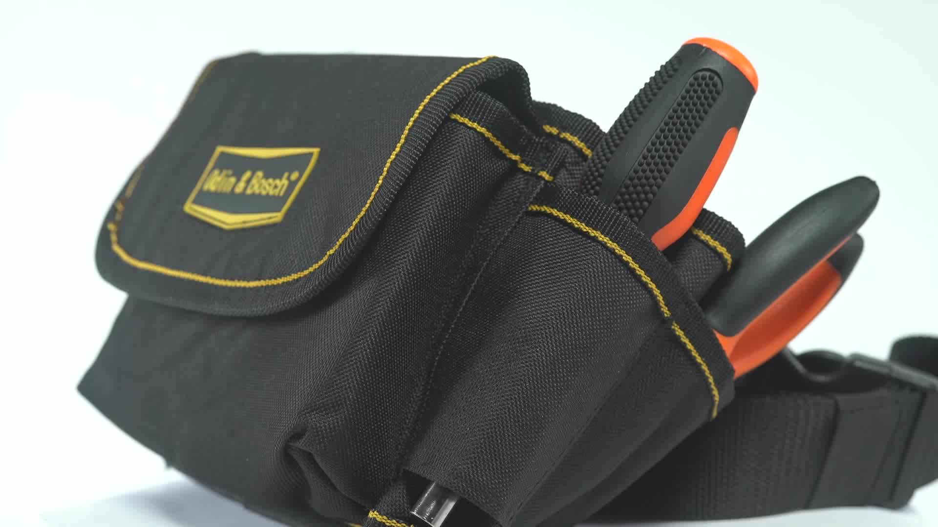 Men Utility Unique Bargains Release Buckle Electrician Waist Pocket ...