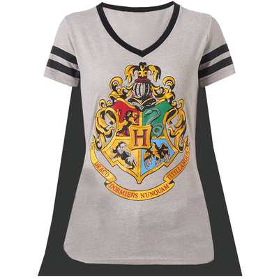 哈利波正版wd霍格沃茨校徽披风