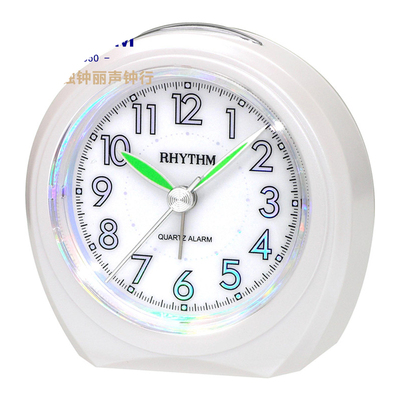 正品日本丽声超级静音书房闹钟