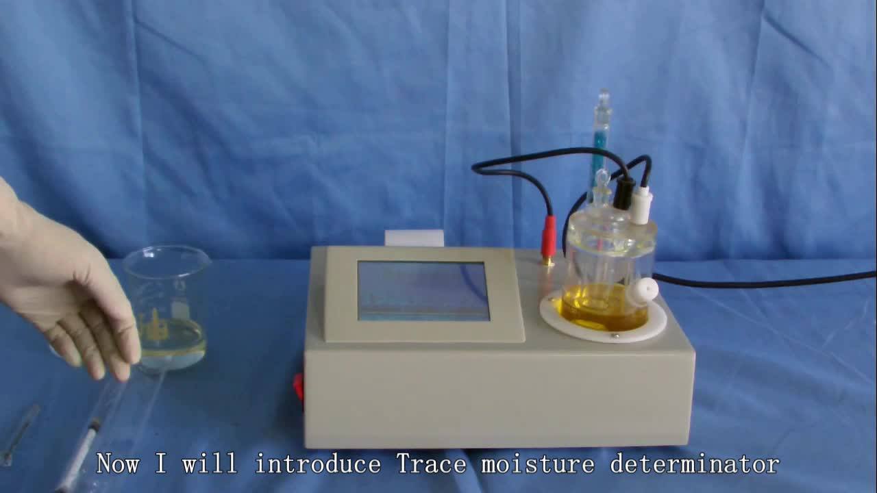 Astm D6304 Karl Fischer Coulometer To Analysis Water In Oil Content In ...