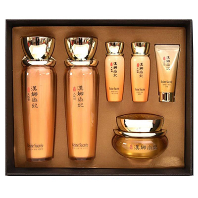 正品包邮韩国新生活化妆品套装汉娜尚妃天地韵幼容护肤品三件套装