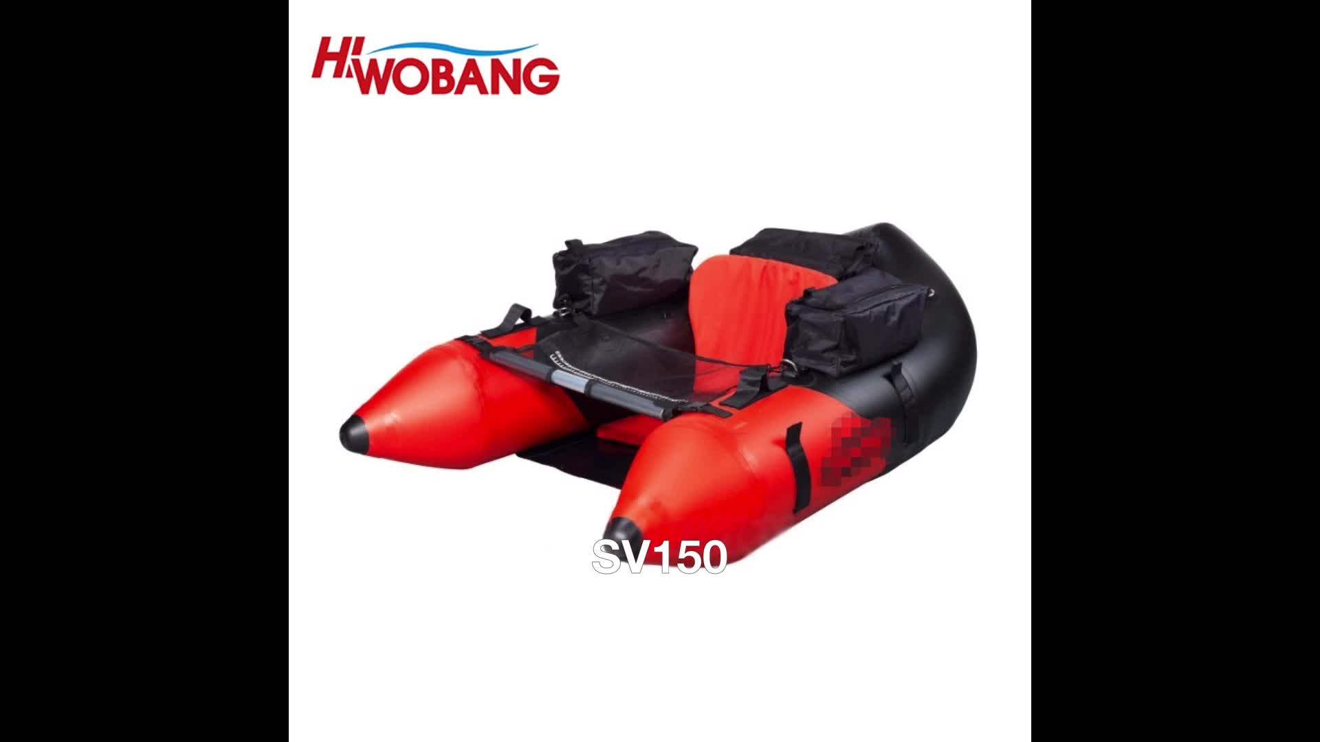 One Person Lightweight Catamaran Small Inflatable Fishing Boat For Sale ...