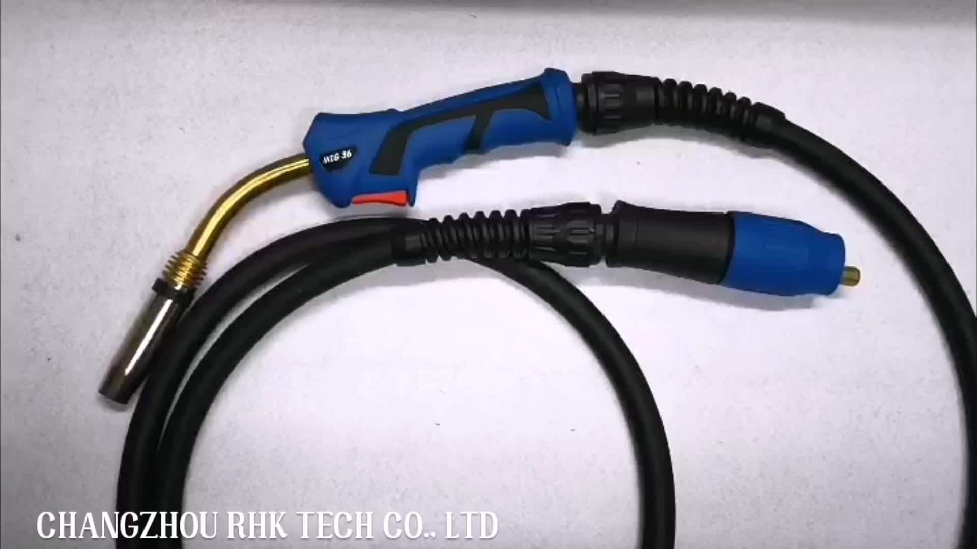 Mb25 Mb25ak 200a Mig 25 Mag Gas Cooled Welding Torch Heat Gun With Euro ...