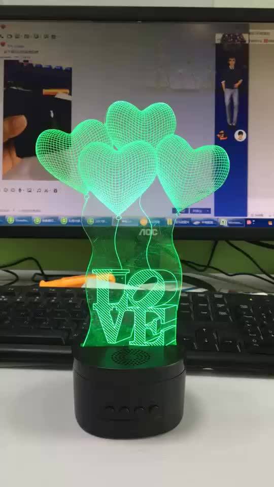 Zogift Home Decor Multi-patterns Usb Led Light Kids Gift Custom 3d ...