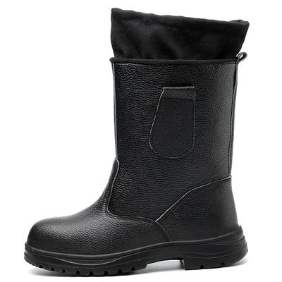 高筒秋冬油田电焊防水工作棉靴子