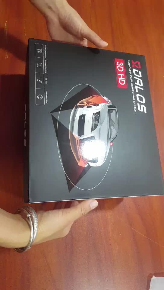 4pcs 1080p Camera 3d Hd Surround View Car Security Recording System 360 ...