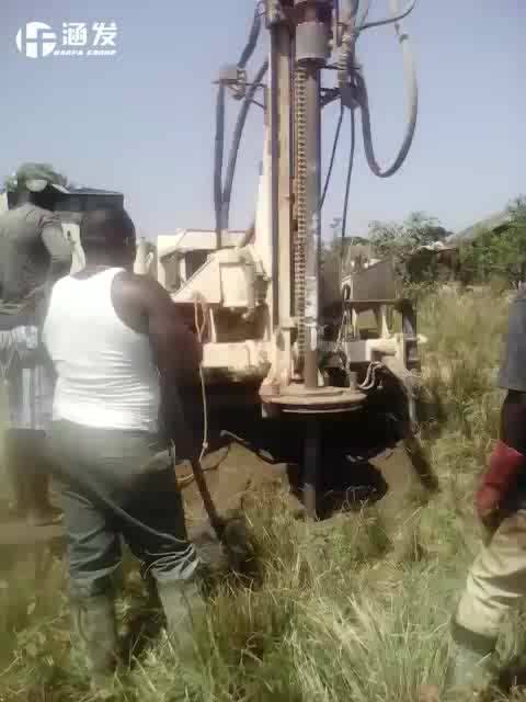 Construction Soil Nailing Drill Machine Hf150t Down The Hole Water ...