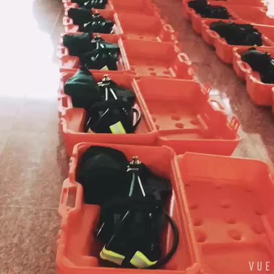 Fire Fighting Rebreather Apparatus Small Scba With Two Gas Masks - Buy ...