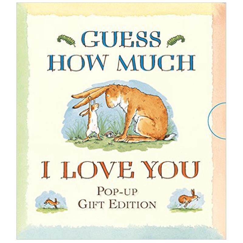【预售】Guess How Much I Love You猜猜我有多爱你英文原版儿童立体书适合3-6岁_虎窝淘