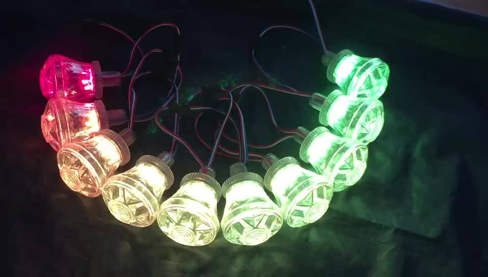 Cabochon Dmx Pixel Led Lights 60mm Rgbw 18leds Dc24v For Amusement ...