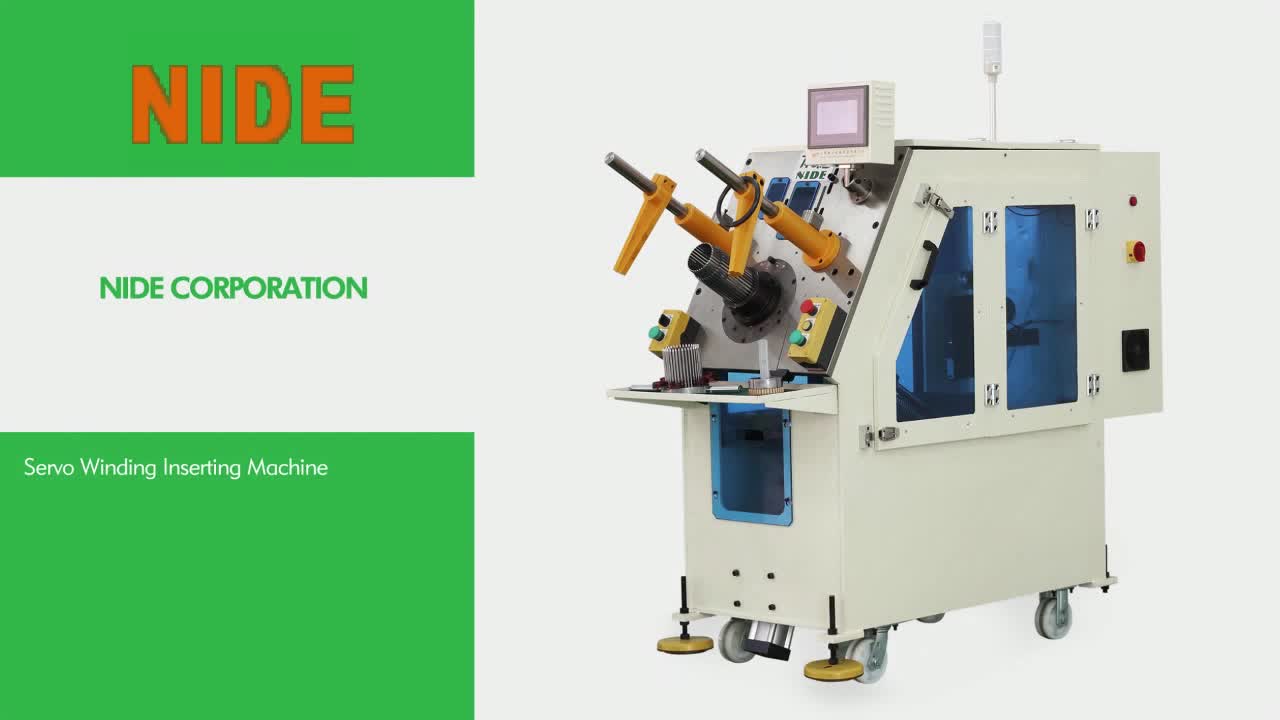 Automatic Stator Coil Winding Inserting Machine For Electric Induction