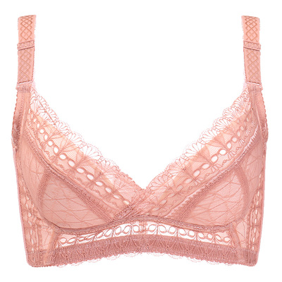 内衣无钢圈聚拢调整型超薄款小胸