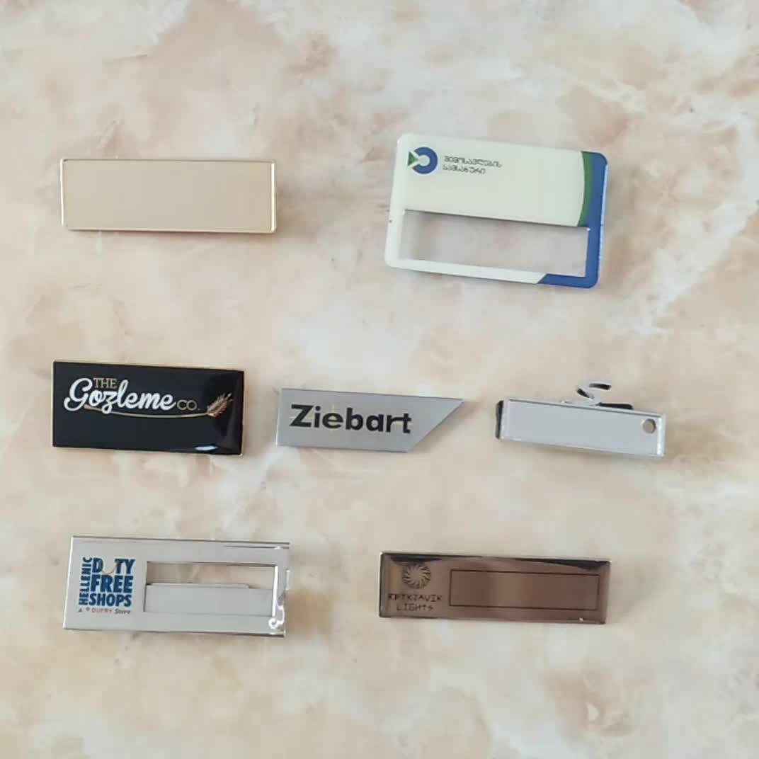 Reuse /blank Metal Name Plate Tags - Buy Metal Name Plate Tags,Reuse ...