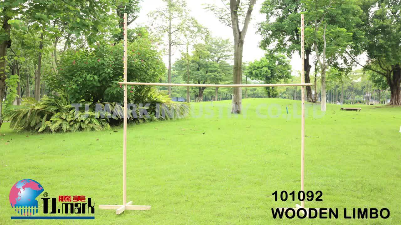 Wholesale 1.7m Yard Wooden Outdoor Garden Limbo Game For Family Party ...