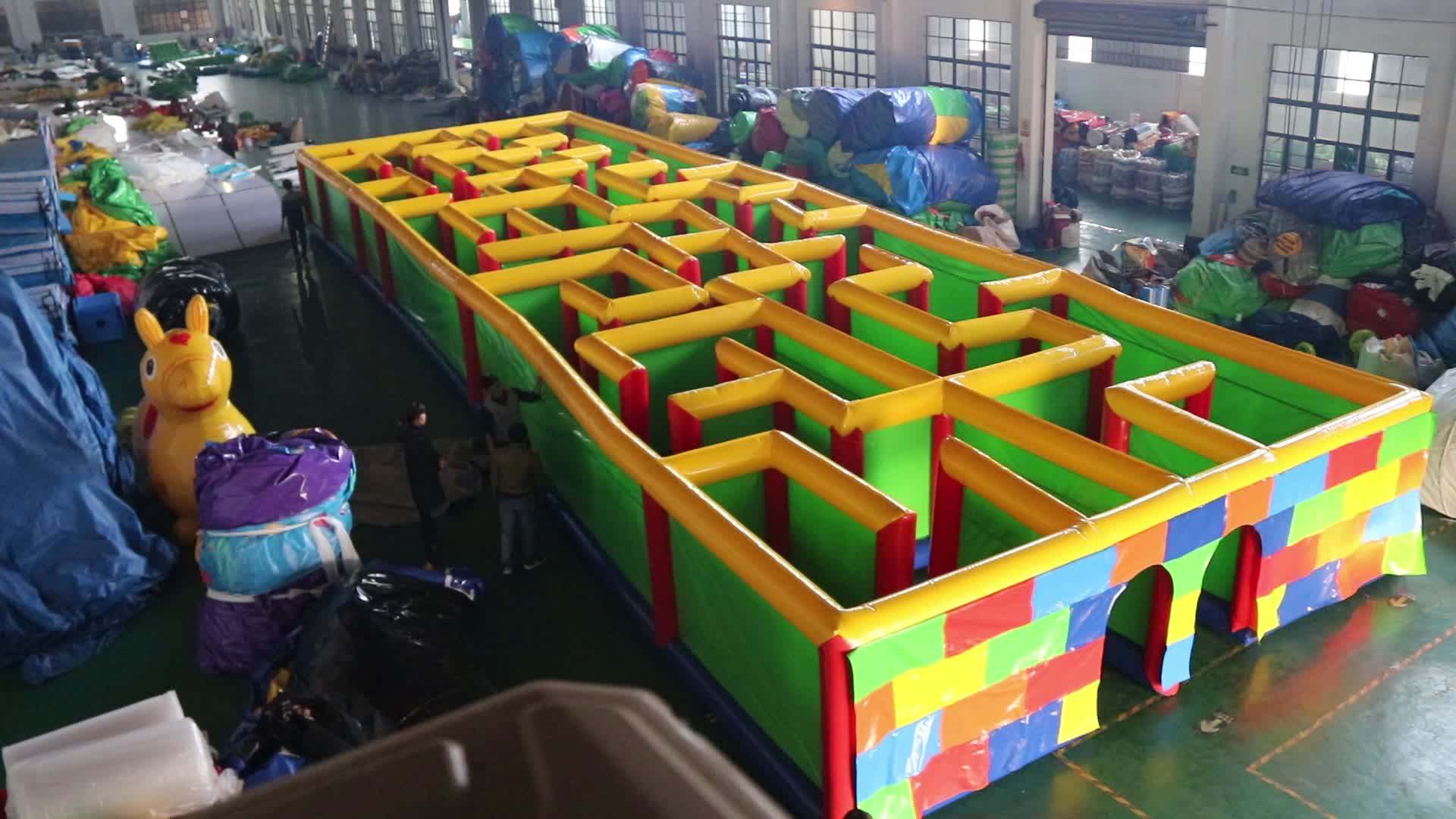 Commercial Inflatable Obstacle Course Inflatable Maze For Sale - Buy ...